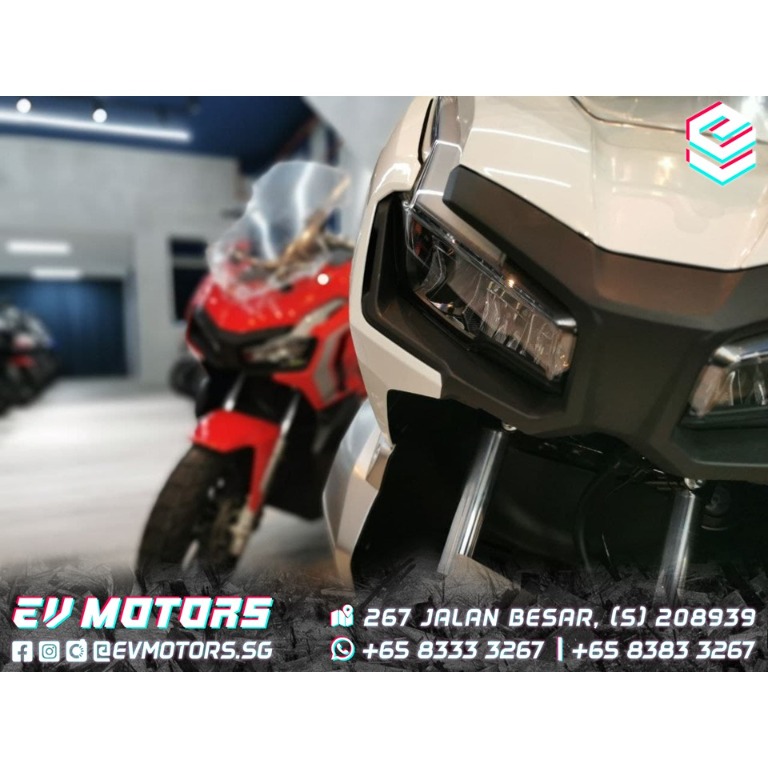 HONDA ADV150 / ADV 150 ABS PEARL WHITE, Motorcycles, Motorcycles for ...