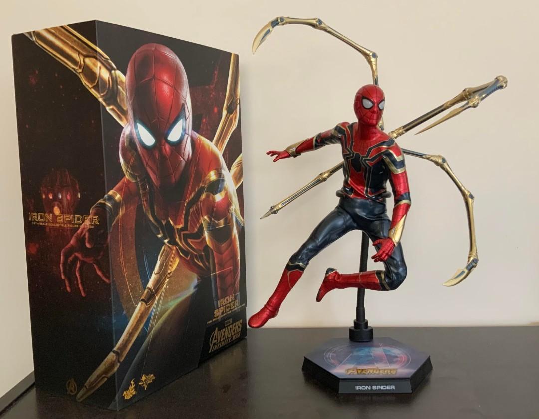 Hot Toys Iron Spider 1/6 scale figure, Hobbies & Toys, Memorabilia ...