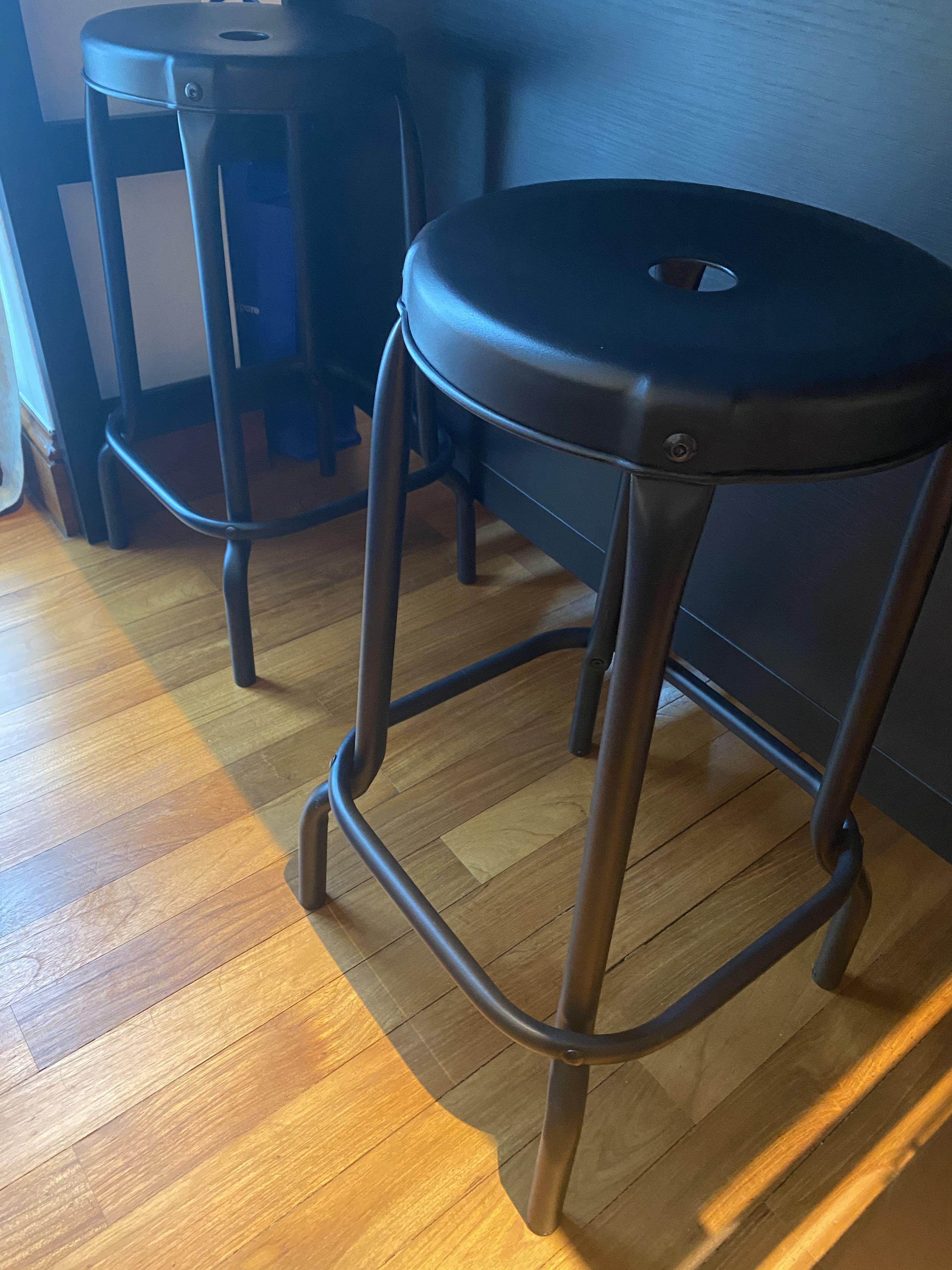 Ikea Kitchen Island with bar stools - VADHOLMA, Furniture & Home Living ...