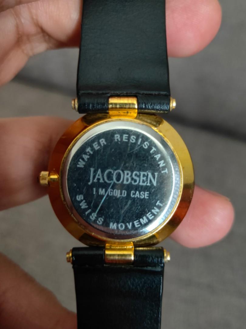 Jacobsen Swiss Made Watch, Men's Fashion, Watches & Accessories ...