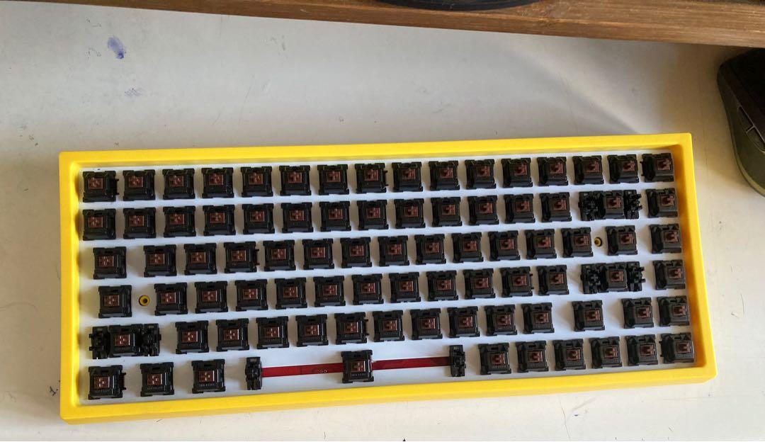 Jklp 84 無線 2.4ghz wireless type-c hot swapped brown switch mechanical ...