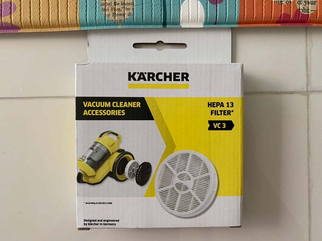 Karcher VC3 vacuum filter, Furniture & Home Living, Cleaning & Homecare ...