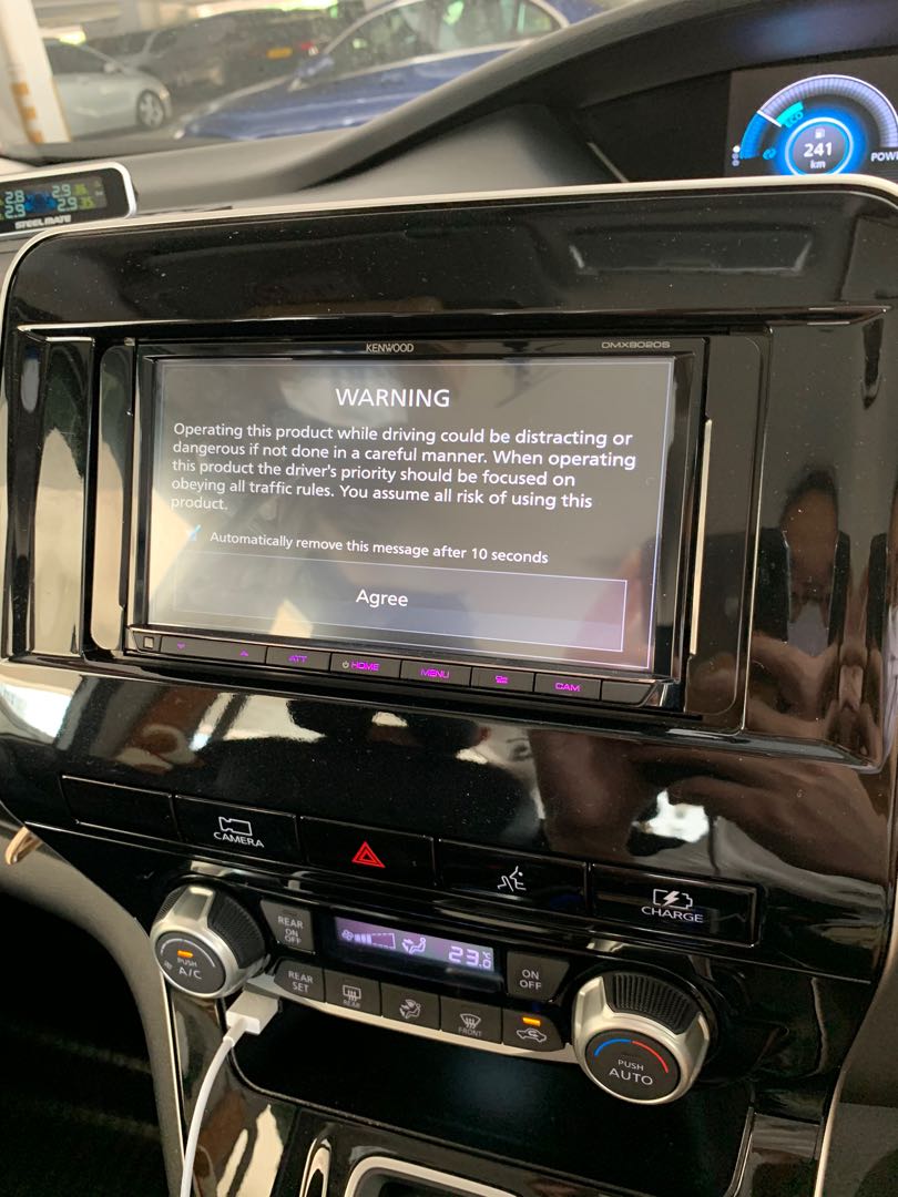 Kenwood 車機 8020s 日產原廠, 汽車配件, 其他 - Carousell