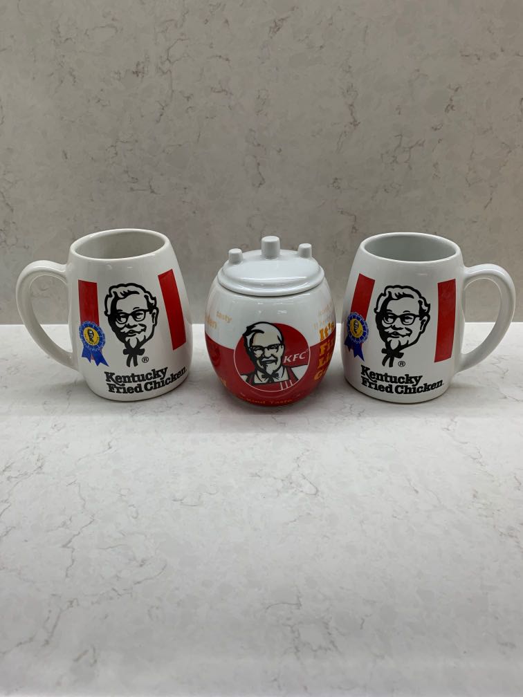 KFC Collectible Mugs, Furniture & Home Living, Kitchenware & Tableware ...