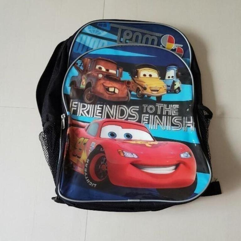 Kid's Disney Cars Backpack Bag, kid's School Bag, Hobbies & Toys ...