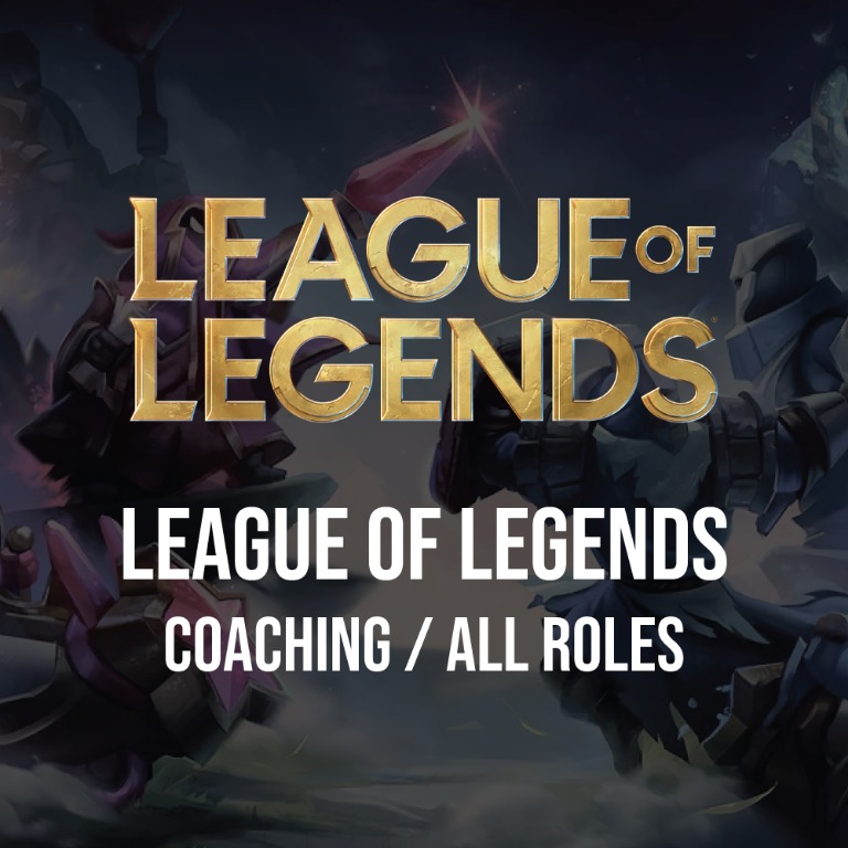 League of Legends Coaching with Challenger Coaches, Video Gaming, Video ...