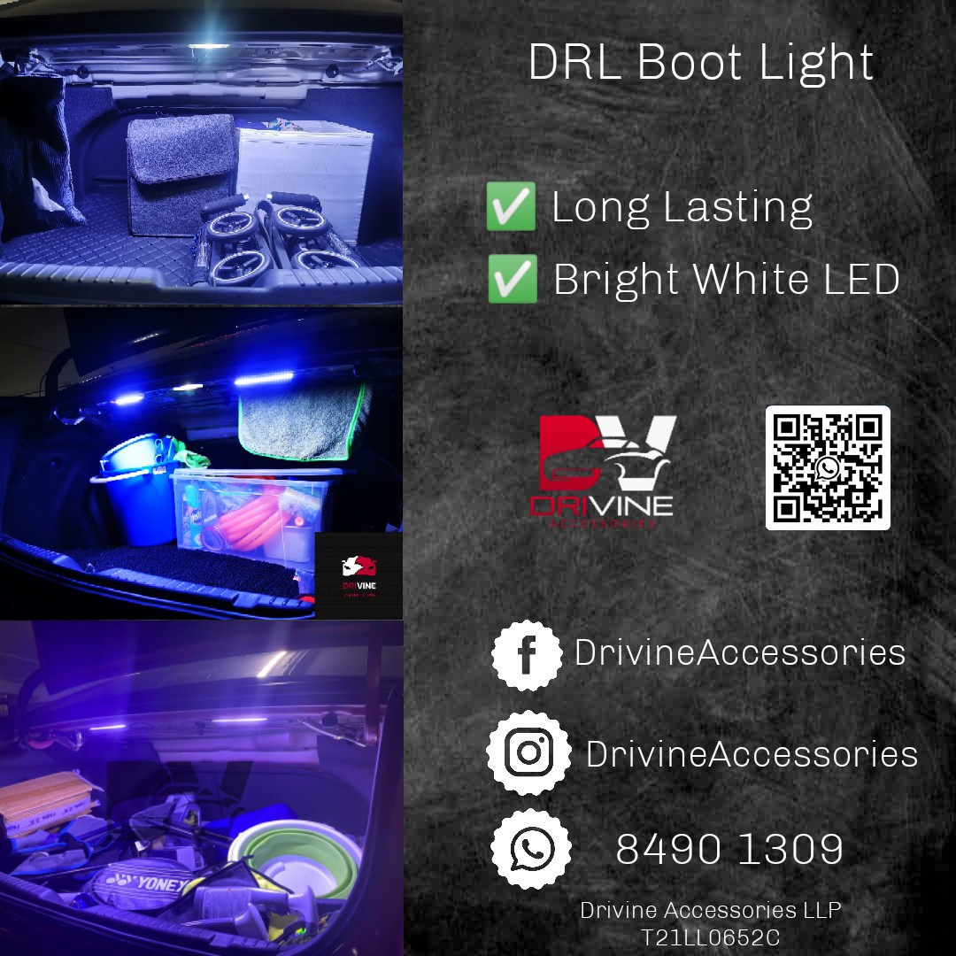 LED Boot Light Strip, Car Accessories, Accessories on Carousell