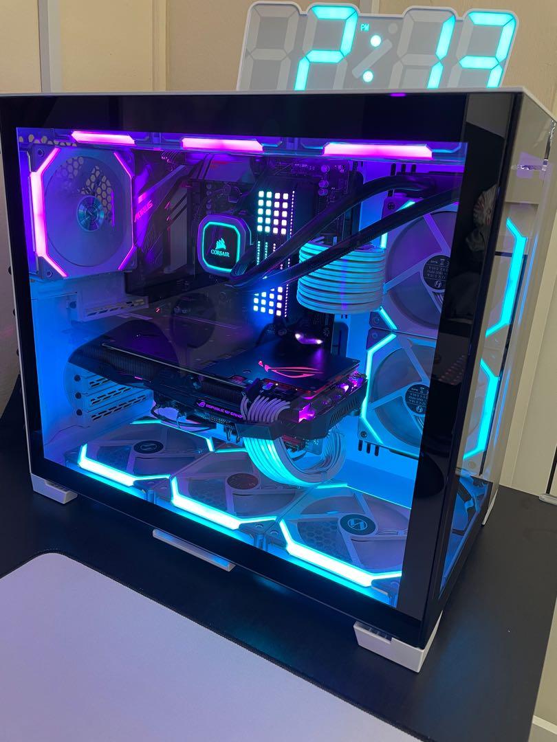 Lian Li SL120 unifan 9 pcs, strimmer plus 24pin & 8pin, Samsung 870 Evo ...