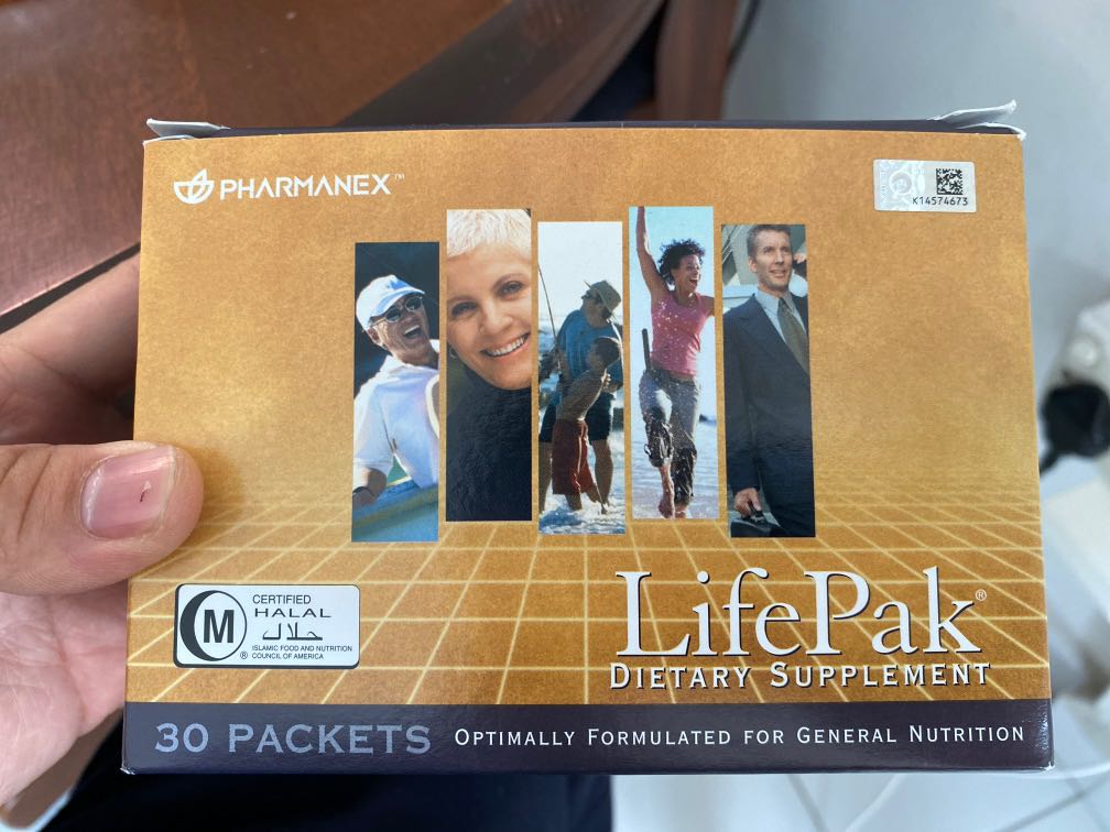 Lifepak Supplement (exp Sep 2021), Health & Nutrition, Health ...