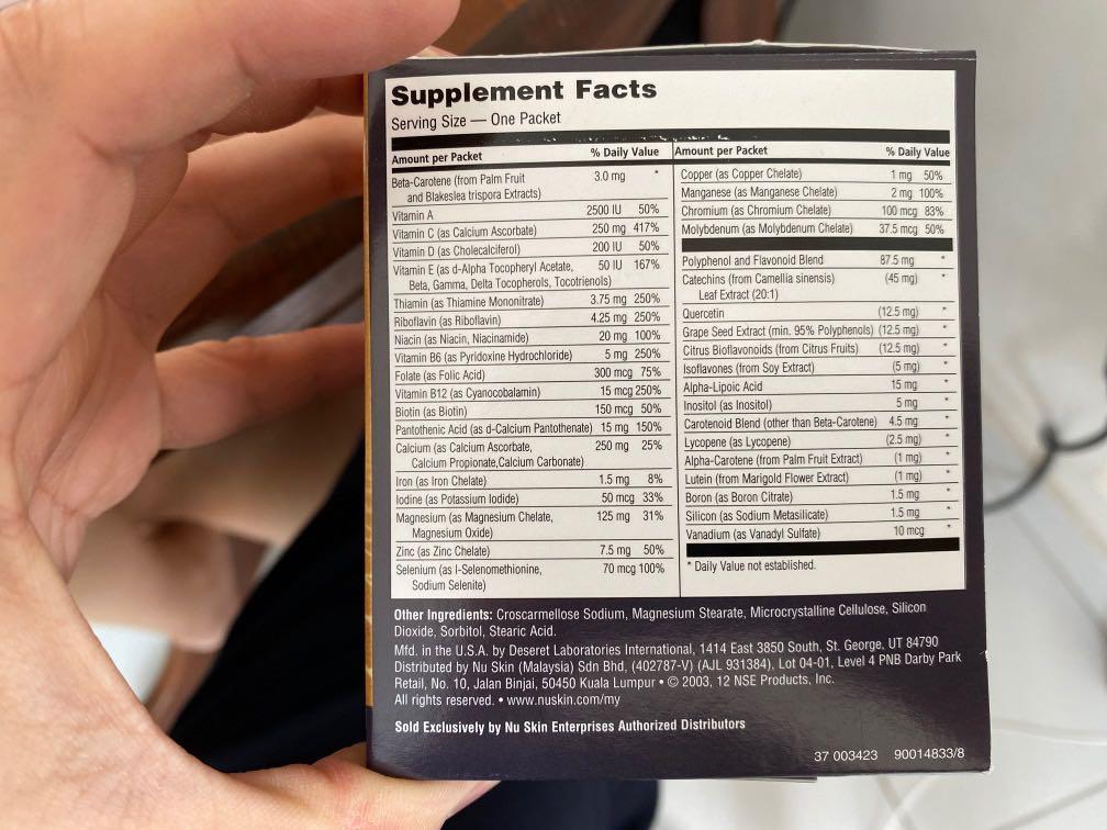 Lifepak Supplement (exp Sep 2021), Health & Nutrition, Health ...