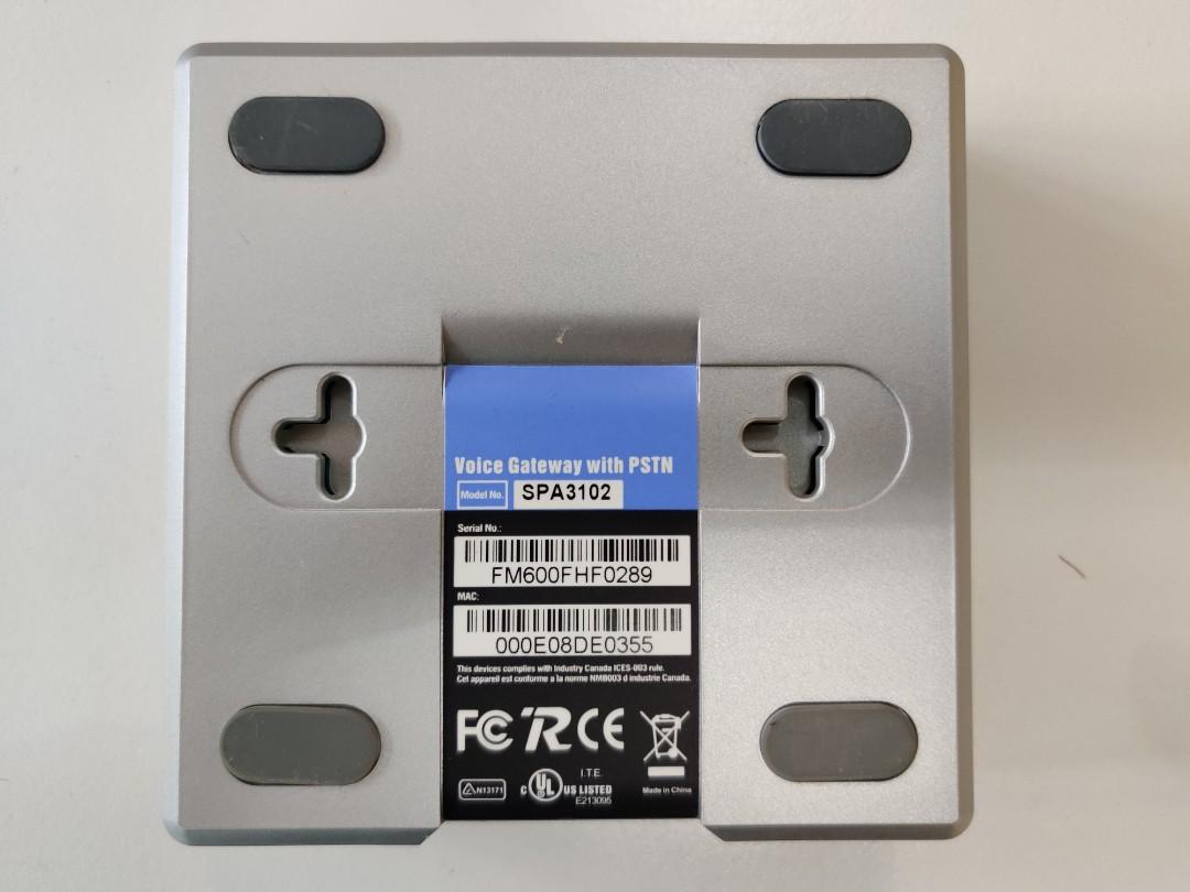 Linksys SPA3102 Voice Gateway with Router - great for learning VOIP ...