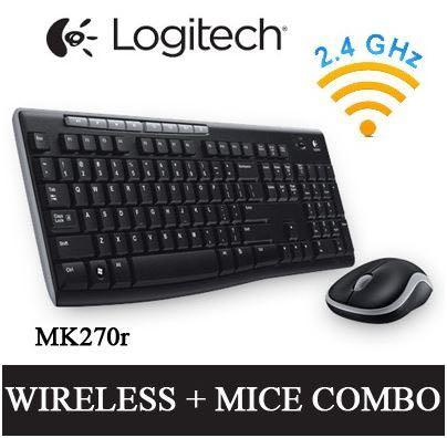 Logitech MK270R Wireless Keyboard + Mouse, Computers & Tech, Parts & Accessories, Mouse ...