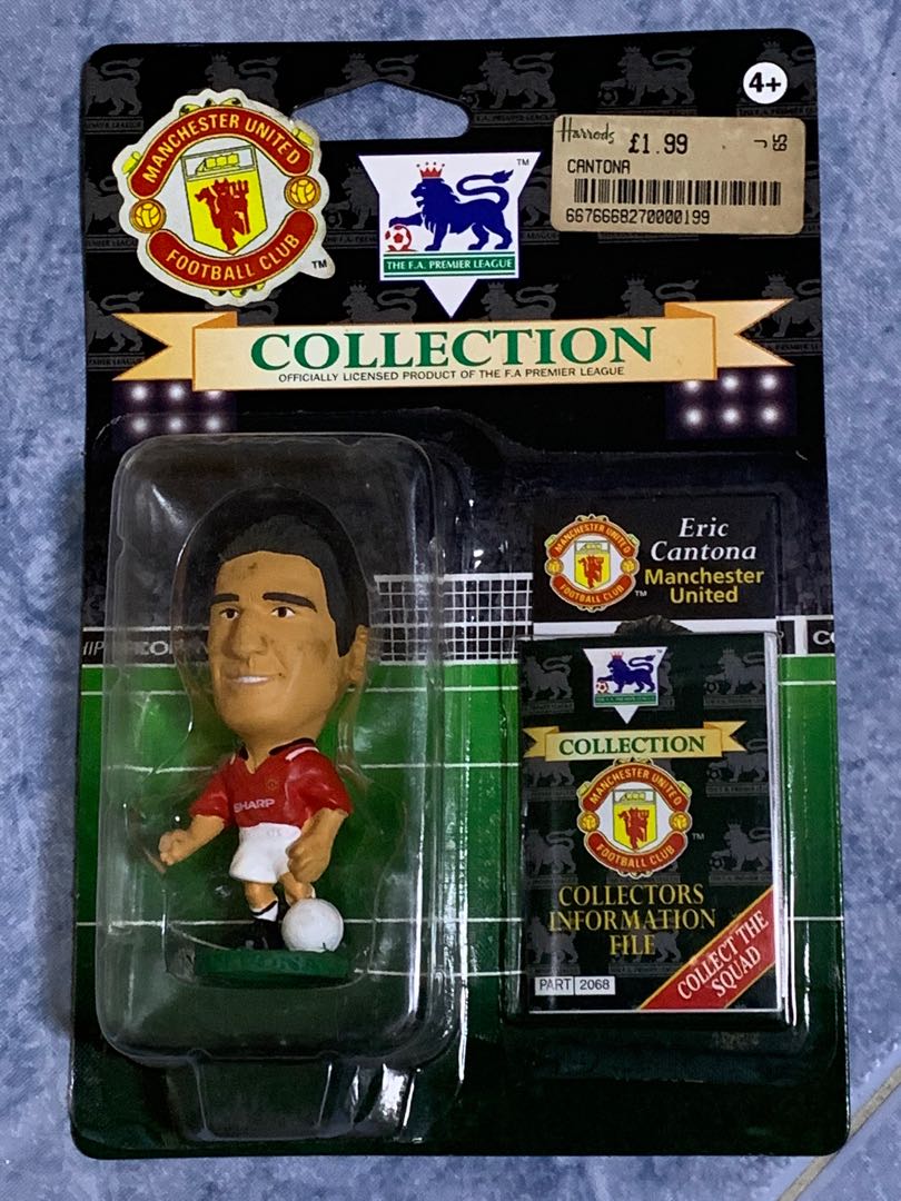 Manchester United Legendary Player Eric Cantona Figure, Hobbies & Toys ...