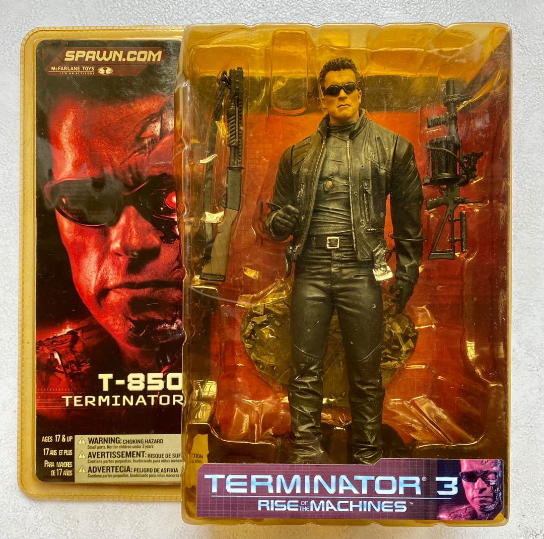 McFarlane Toys T3 Rise Of The Machines Deluxe Action Figure T850 ...