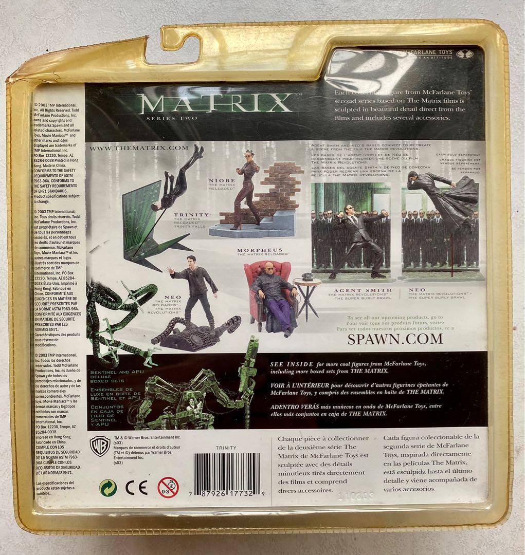 McFarlane Toys Series 2 : Trinity Matrix Action Figure, Hobbies & Toys ...