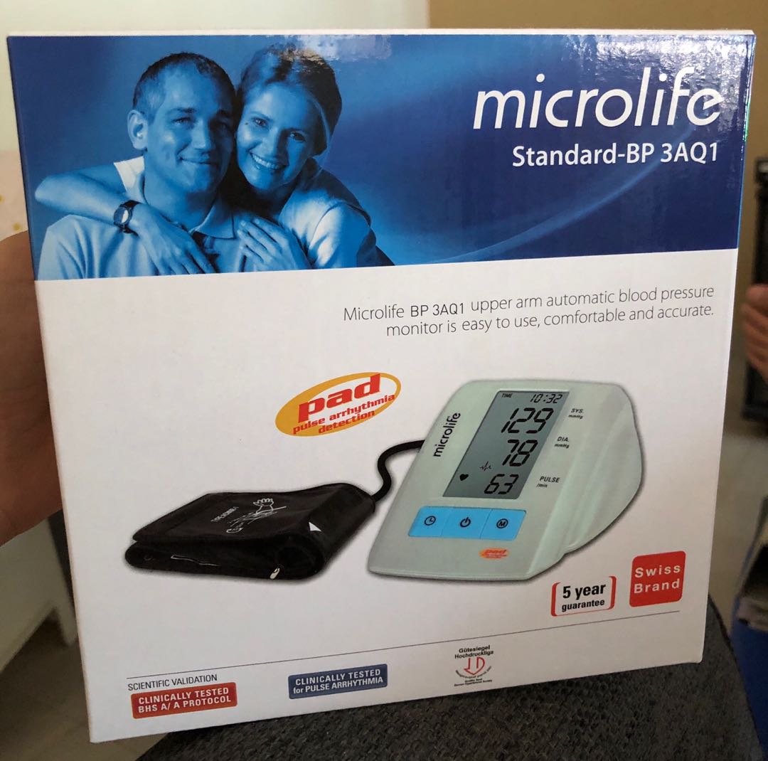 Microlife Digital Blood Pressure Monitor, Health & Nutrition, Health ...