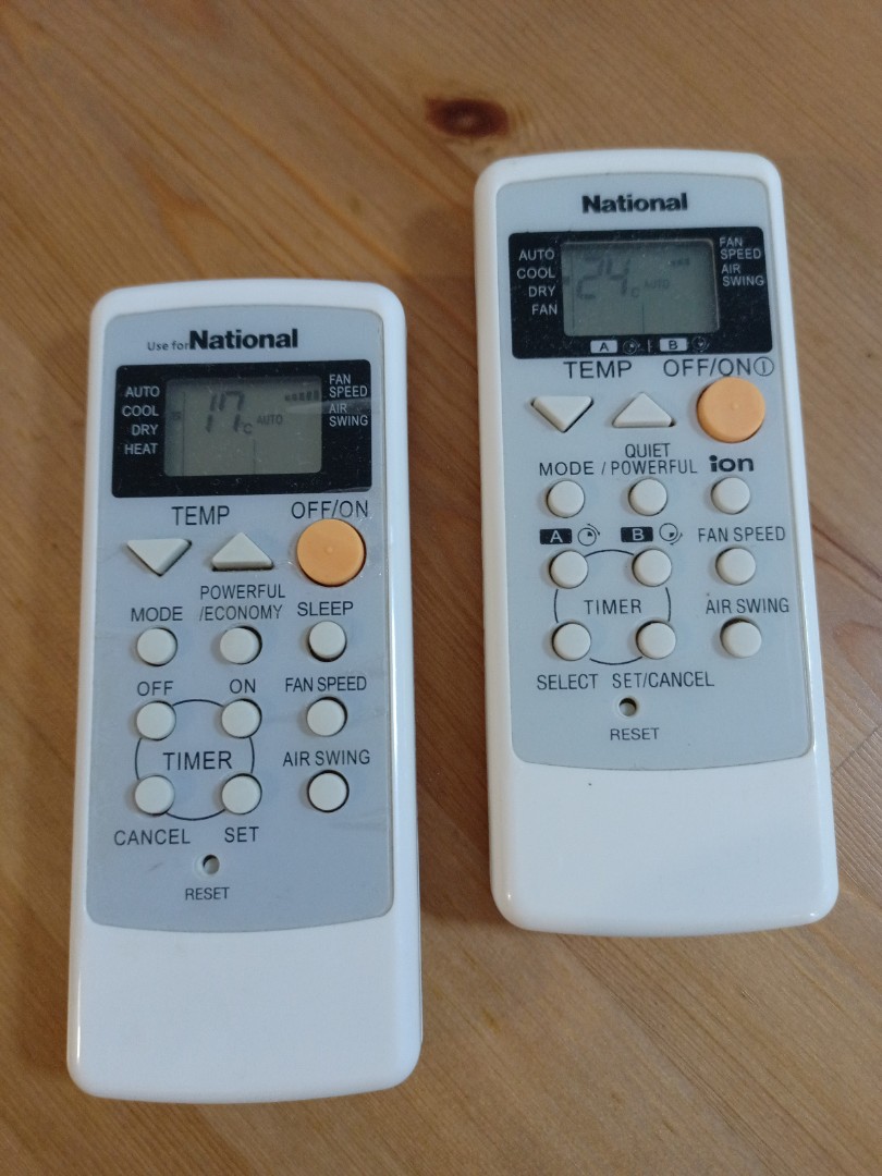 National Air-condition Remote Control, TV & Home Appliances, Air ...