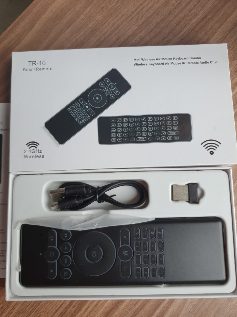 New TV Smart Remote pointer Mouse Keyboard Combo, TV & Home Appliances ...