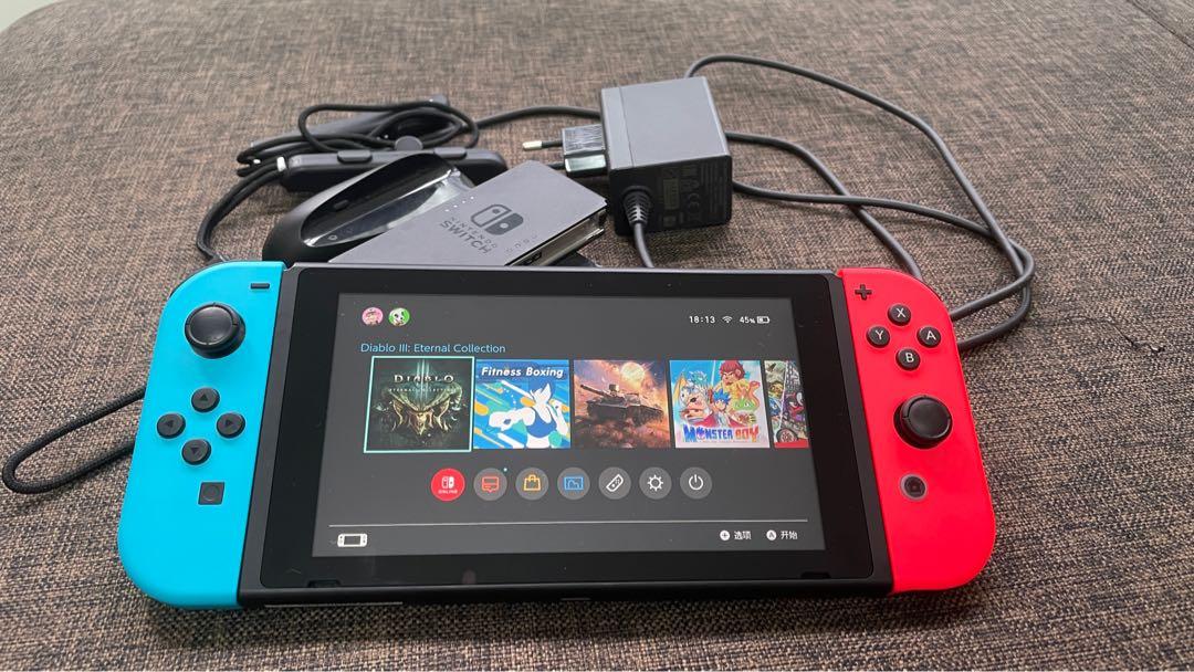 Nintendo Switch Gen 1 -300, Video Gaming, Video Game Consoles, Nintendo ...