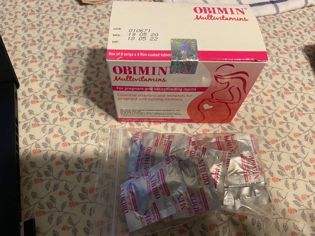 OBIMIN Multivitamins for pregnant and breastfeeding moms, Babies & Kids ...
