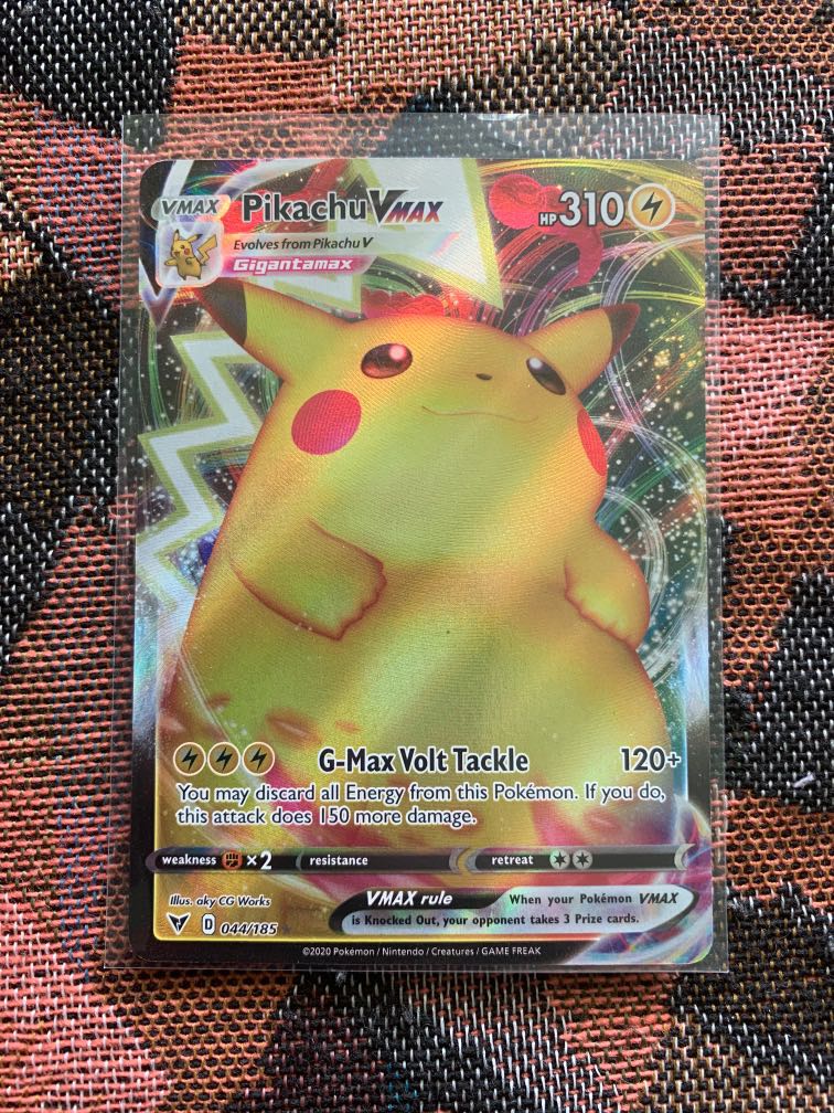 Pikachu Vmax - Vivid Voltage, Hobbies & Toys, Toys & Games on Carousell