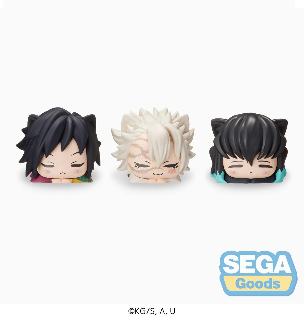 [PO] KNY Kimetsu No Yaiba Demon Slayer Sega Cat Figurines Giyuu Sanemi ...