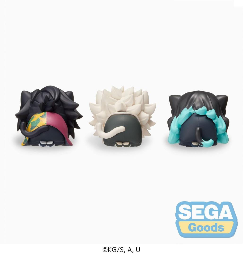 [PO] KNY Kimetsu No Yaiba Demon Slayer Sega Cat Figurines Giyuu Sanemi ...