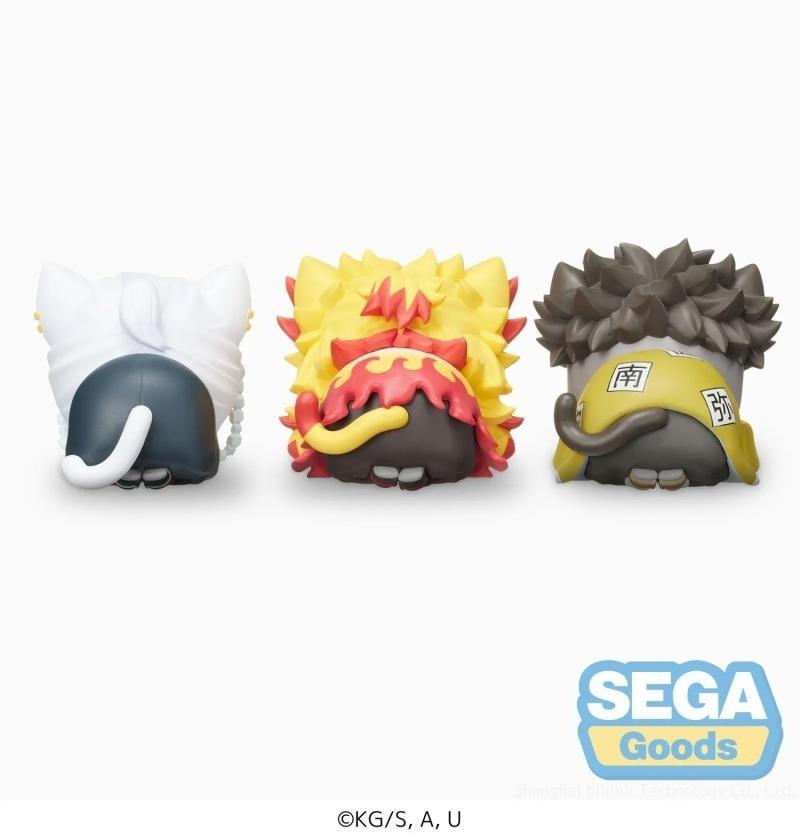 [PO] KNY Kimetsu No Yaiba Demon Slayer Sega Cat Figurines Giyuu Sanemi ...