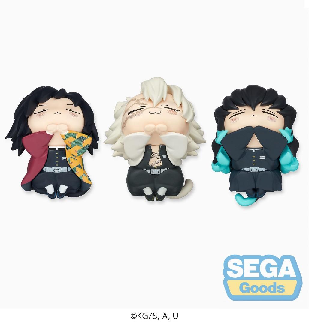 [PO] KNY Kimetsu No Yaiba Demon Slayer Sega Cat Figurines Giyuu Sanemi ...