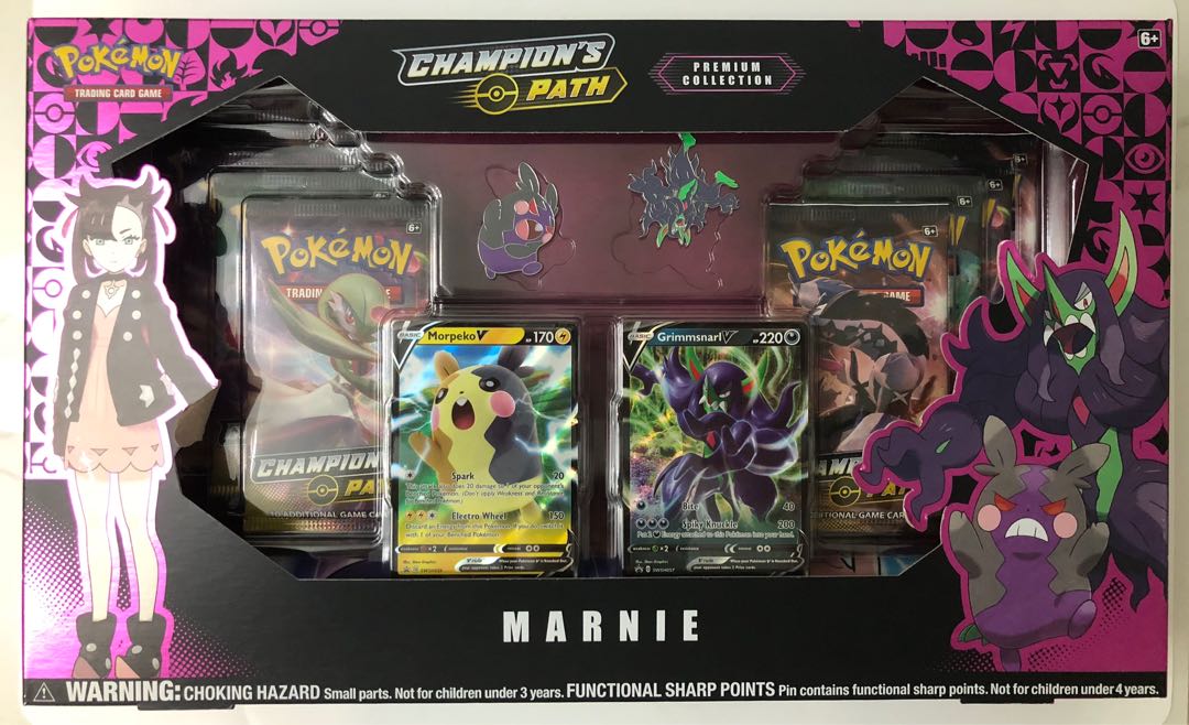(Last One)Champion’s Path Marnie Premium Collection Box Pokemon PTCG ...