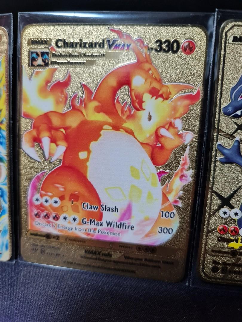 POKEMON CUSTOM CHARIZARD V, CHARIZARD VMAX, MCHARIZARD EX, Hobbies ...