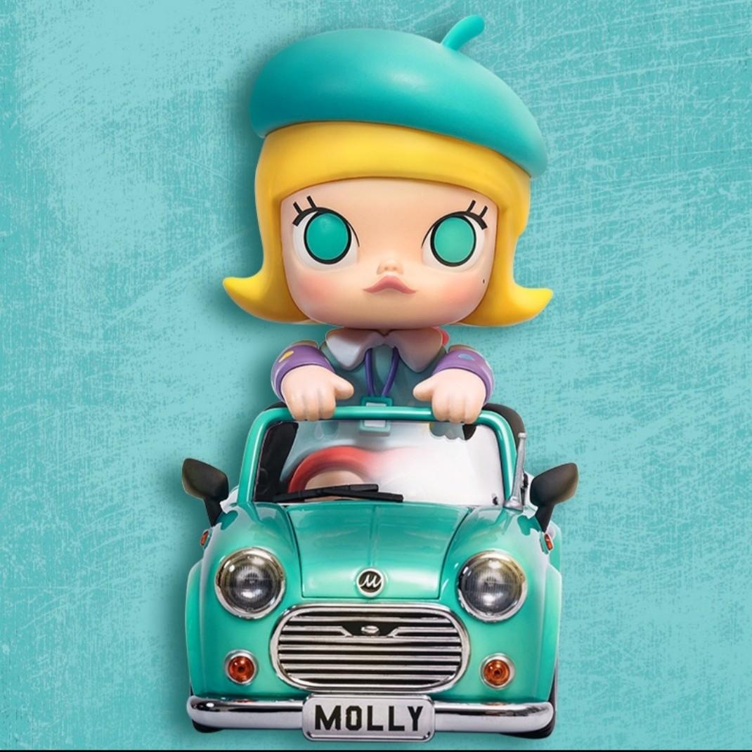 Preorder(Confirmed Design) - Pop Mart Molly (Big Doll) Mint Car Car ...