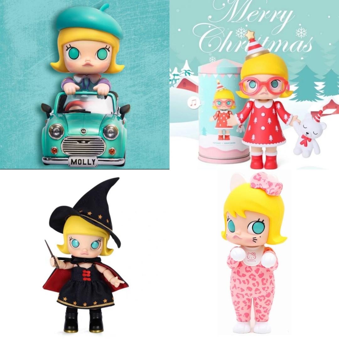 Preorder(Confirmed Design) - Pop Mart Molly (Big Doll) Mint Car Car ...