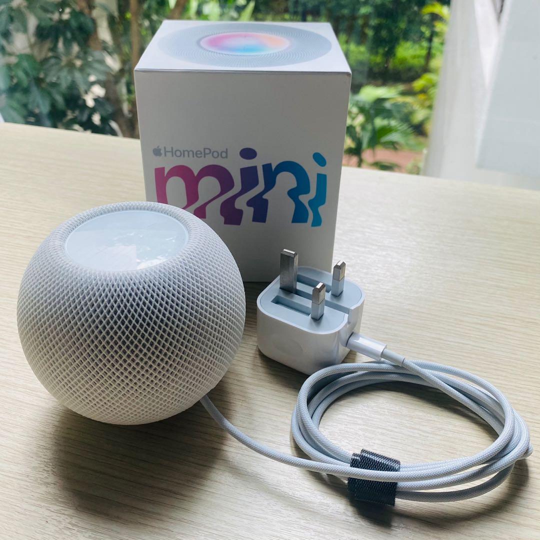 Pristine Condition Apple Homepod Mini Speaker [3 Pin Plug], TV & Home ...