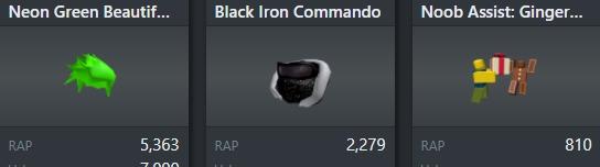 roblox limiteds (10k value 8k rap), Video Gaming, Gaming Accessories ...