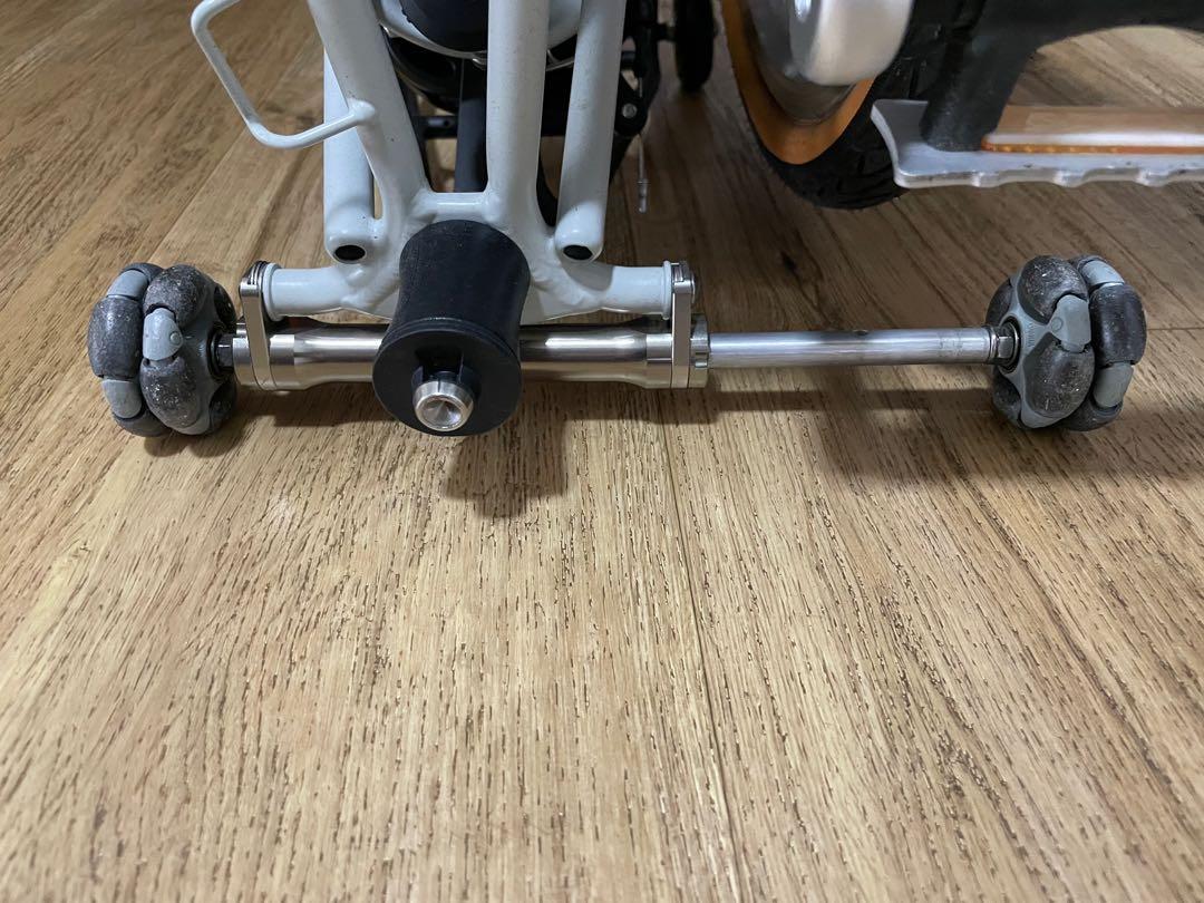 Rotacaster Omni wheels for Brompton., Sports Equipment, Bicycles ...