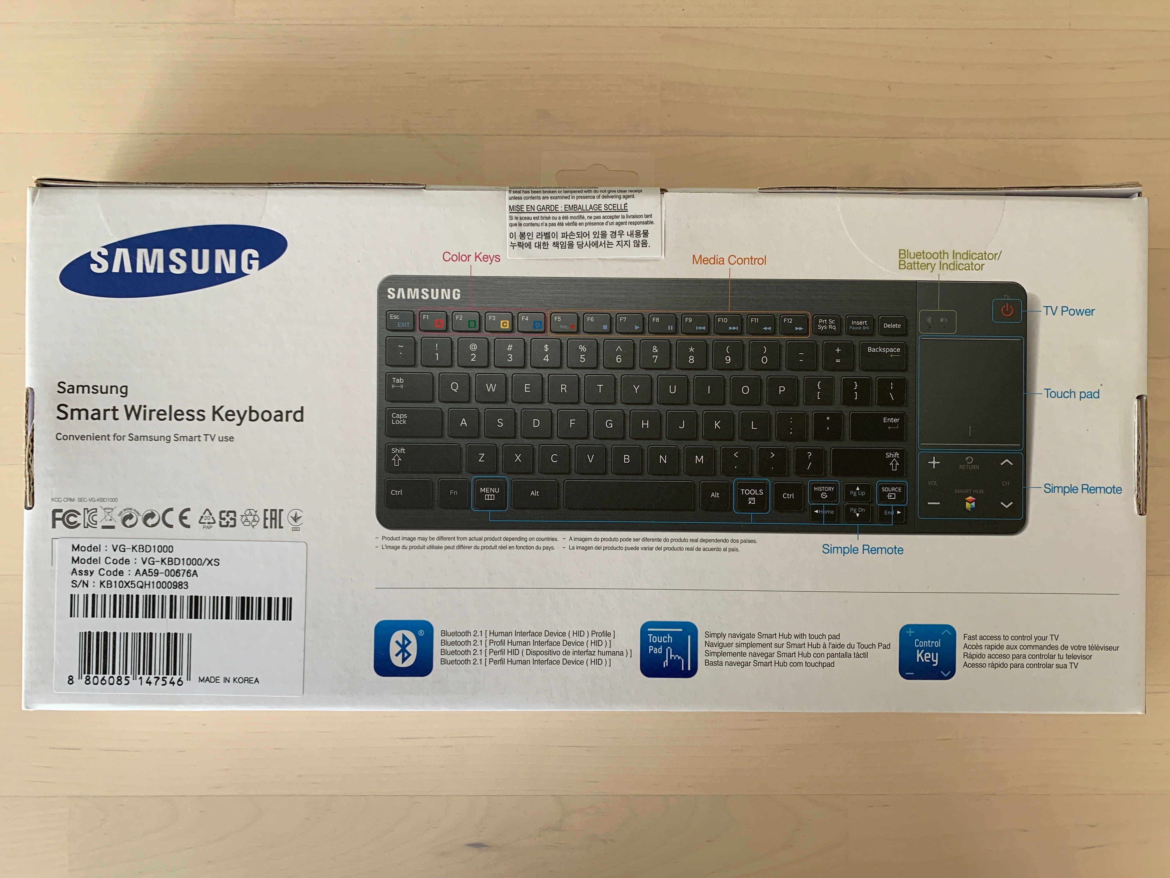 Samsung Smart Wireless Keyboard, Computers & Tech, Parts & Accessories ...