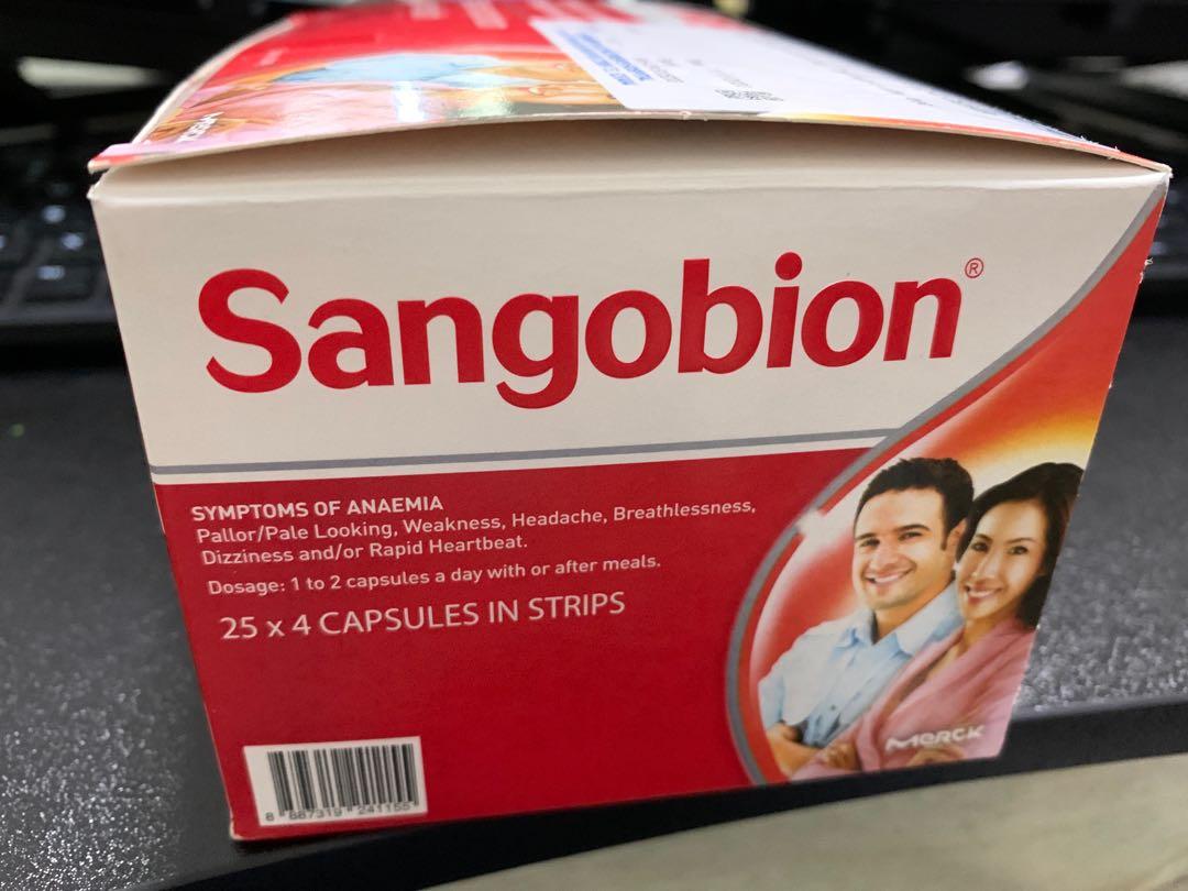 Sangobion (Iron Vitamin), Health & Nutrition, Health Supplements ...