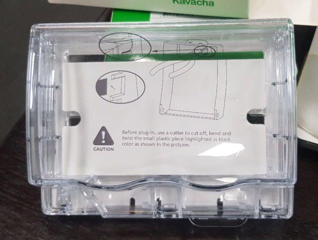 schneider weatherproof double gang socket cover, TV & Home Appliances ...