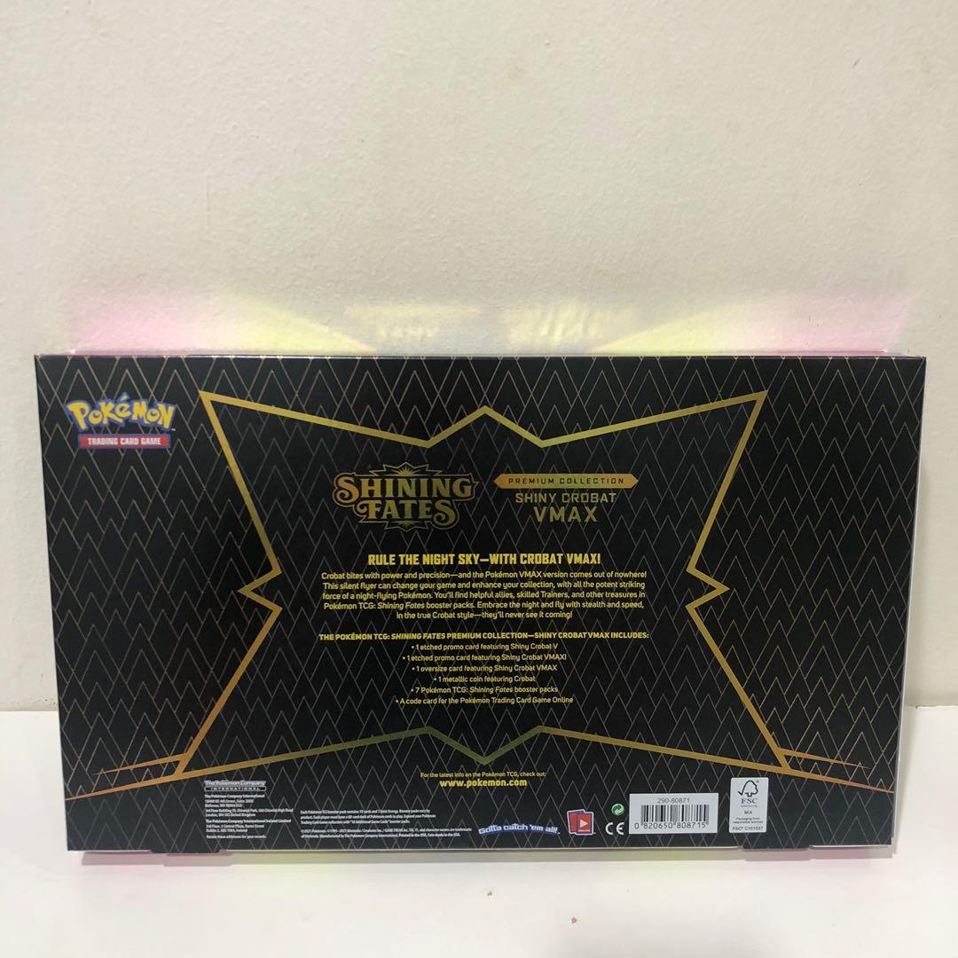 Shiny Crobat Premium Collection Box, Hobbies & Toys, Toys & Games on ...