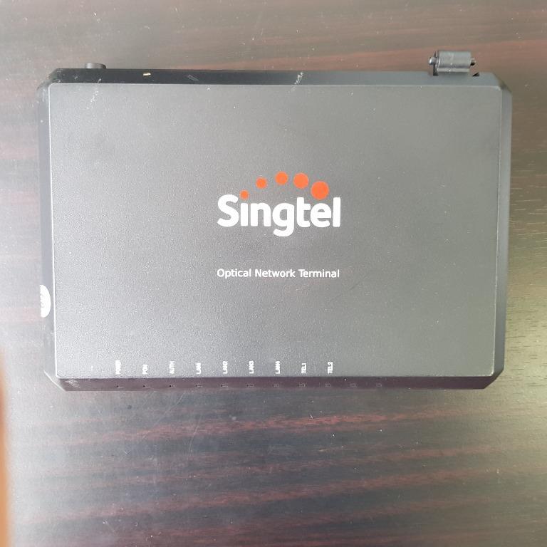 Singtel Alcatel-Lucent Optical Network Terminal (ONT), Computers & Tech ...