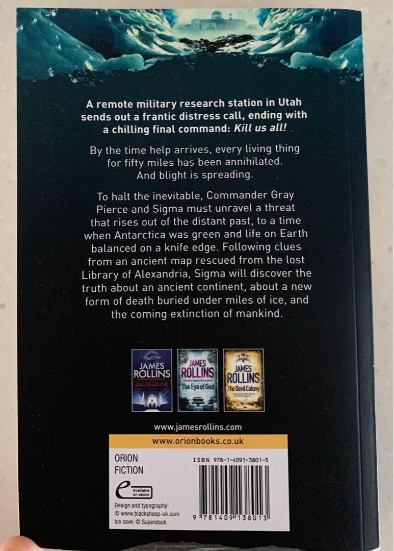 Sixth Extinction by James Rollins, Hobbies & Toys, Books & Magazines ...