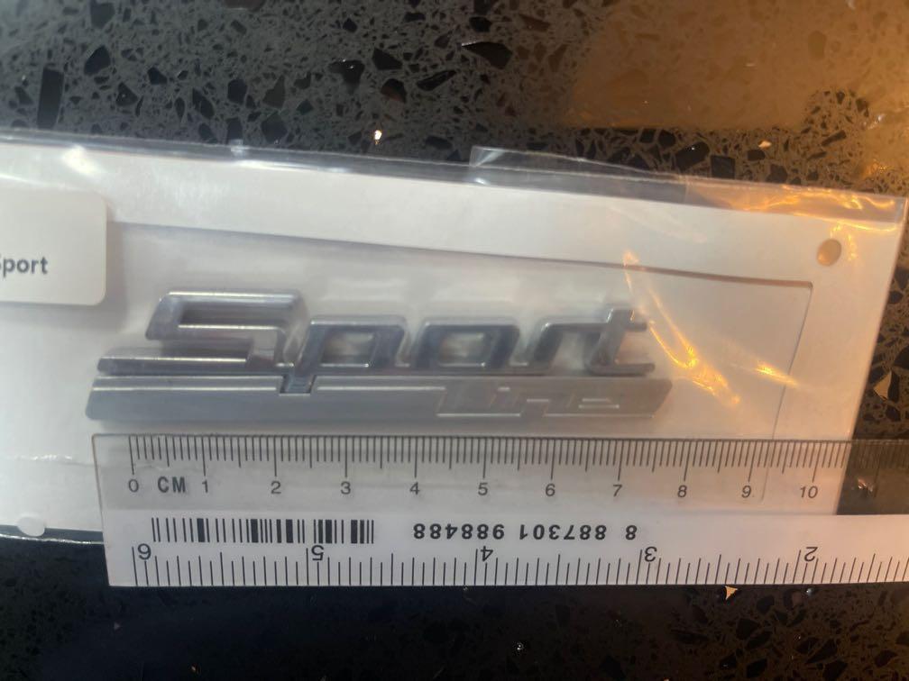 Sport line car emblem, Car Accessories, Accessories on Carousell