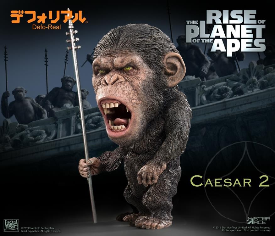 Star Ace Xplus Rise of the Planet of the Apes DefoReal Caesar (Spear ...