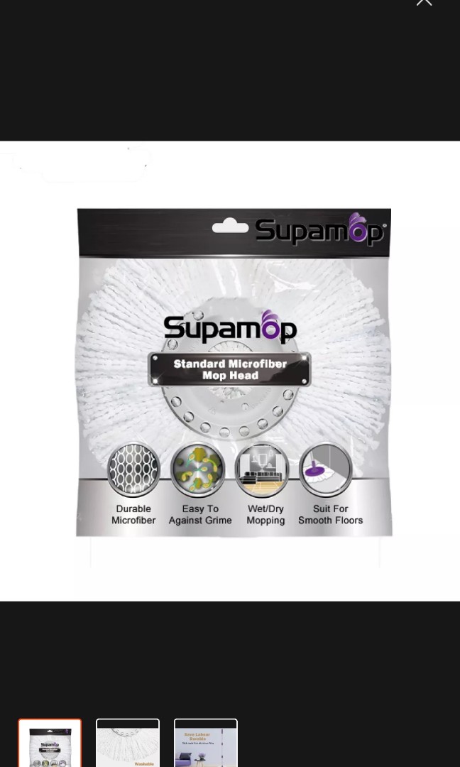 Supa mop refill, Furniture & Home Living, Cleaning & Homecare Supplies ...