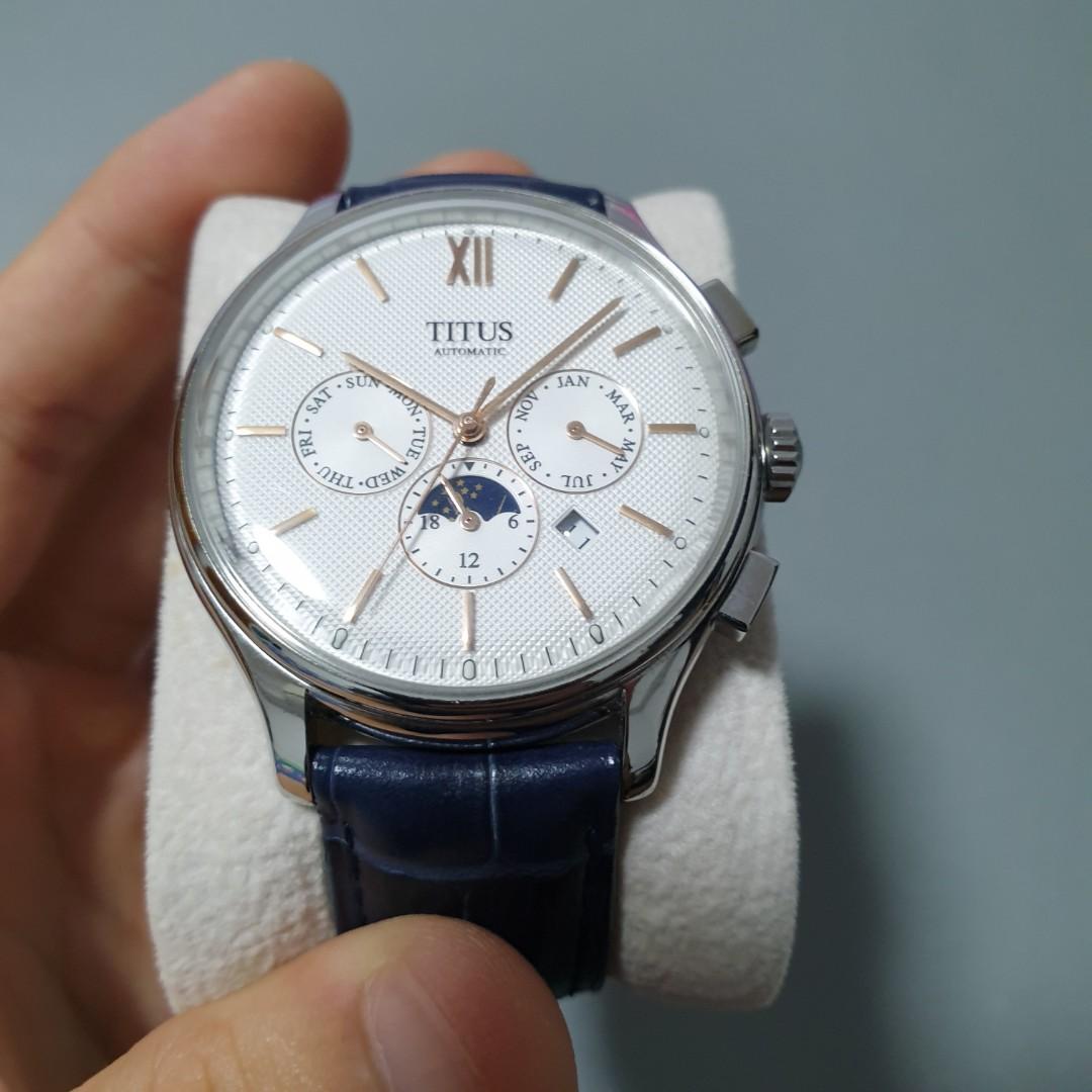 Titus Automatic Watch, Men's Fashion, Watches & Accessories, Watches on ...