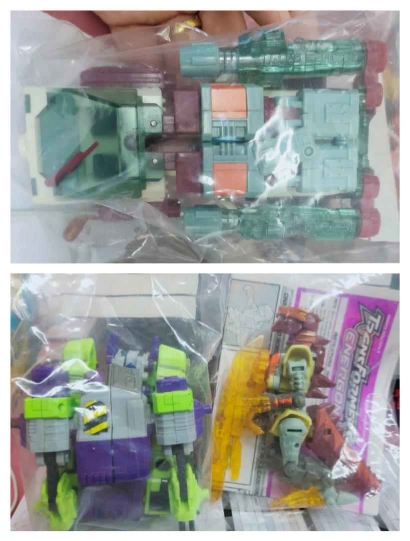 Transformers Energon Snowcat And Demolisher Powerlink