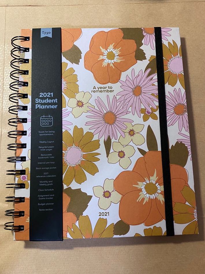 Typo 2021 Student Planner, Everything Else on Carousell