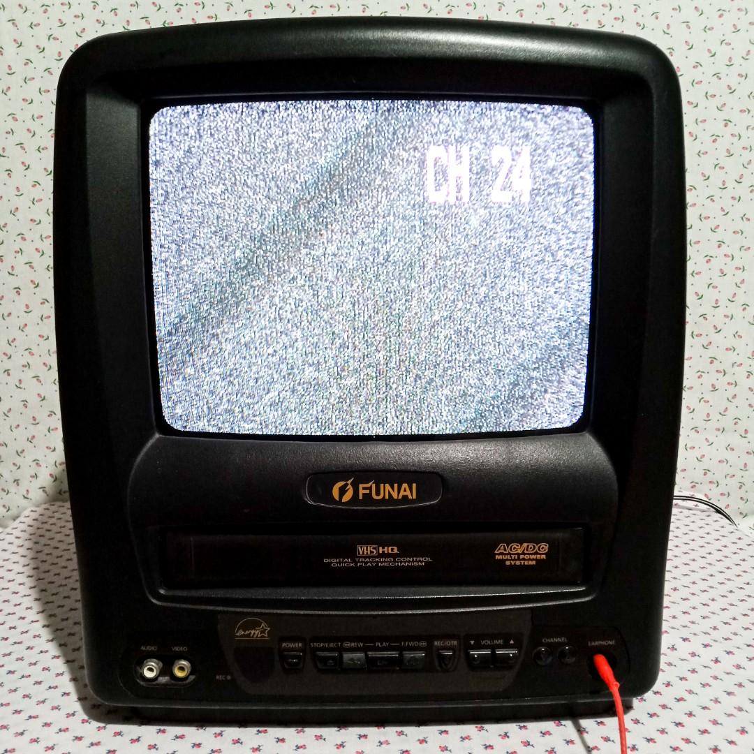Vintage Funai VCR TV Combo | Retro Gaming 90s NINTENDO SEGA PLAYSTATION ...