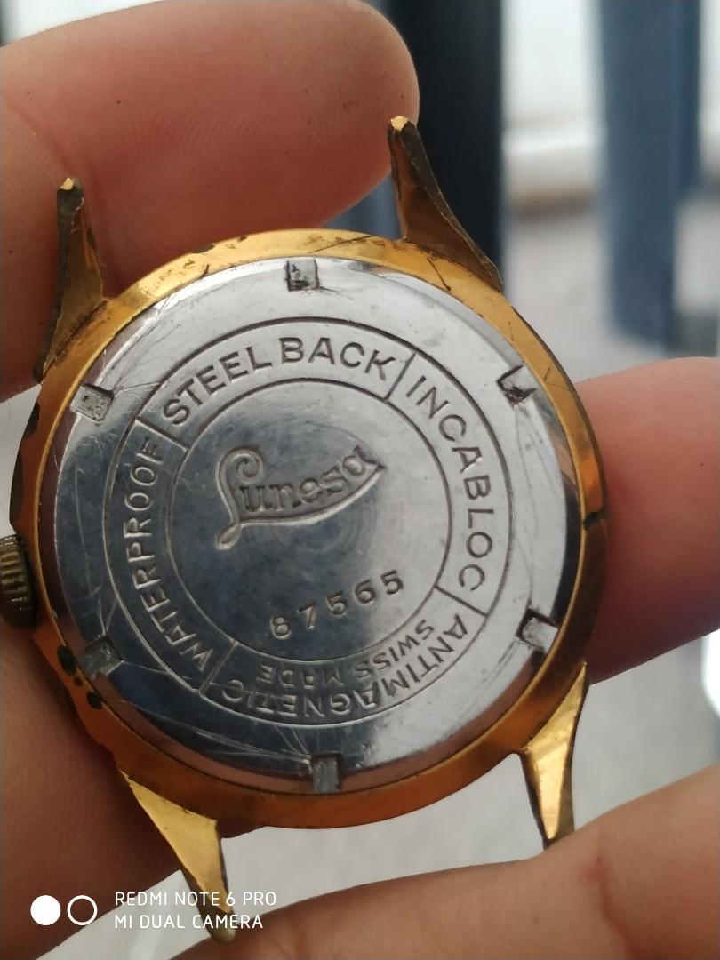 Vintage Lunesa gent dress watch, Men's Fashion, Watches & Accessories ...